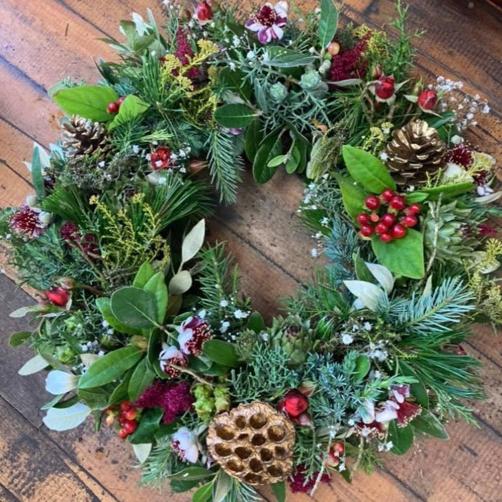 Foliage Wreaths long lasting.
